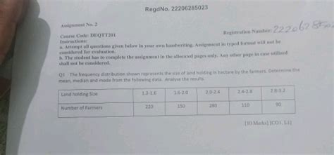 RegdNo 22206285023 Assignment No 2 Course StudyX