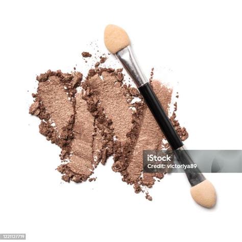깨진 광택 갈색 또는 브론즈 컬러 아이 섀도우 화장품 미용 제품의 샘플로 갈색에 대한 스톡 사진 및 기타 이미지 갈색 건조한 검은색 Istock