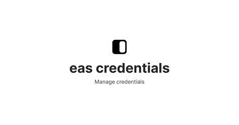 eas credentials fig