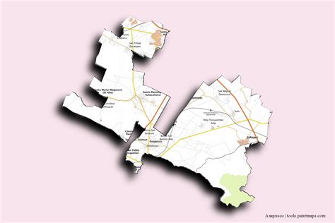 Mapas De Muestra De Axapusco Generados Con La Herramienta De Recorte De