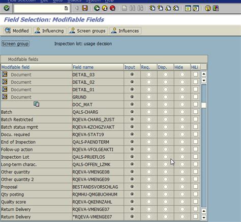 How To Make Field As Inputrequireddisplay Only A Sap Community