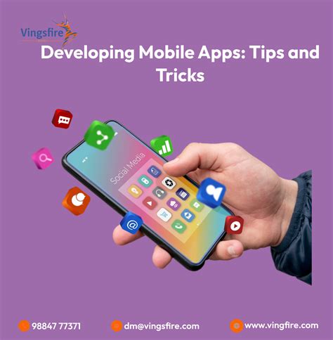 Developing Mobile Apps Simple Tricks Vingsfire