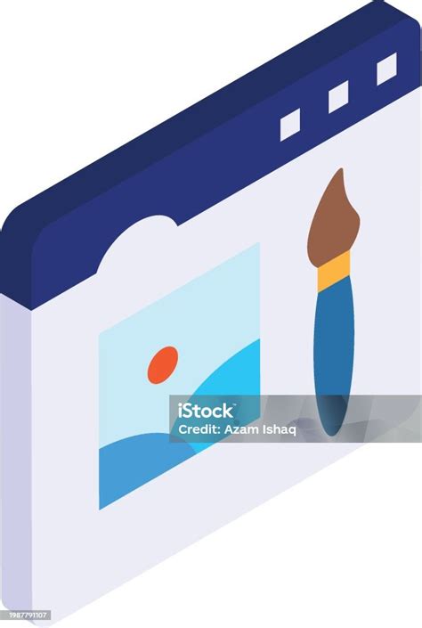 브라우저 기본 페인트 브러시 도구 아이소 메트릭 개념 디지털 아트웍 프로그램 벡터 평면 디자인 웹 디자인 및 개발 기호 사용자 인터페이스 또는 그래픽 기호 웹 사이트