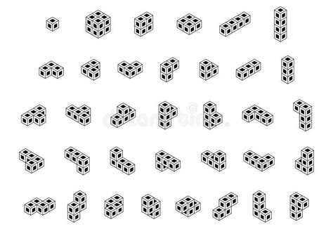 Tetris Blocks Stock Illustration Illustration Of Construction 14587364