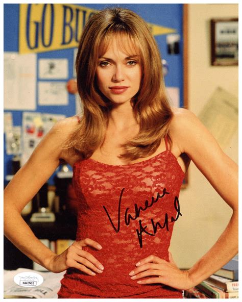 Vanessa Angel Signed 8x10 Photo Weird Science Autographed Jsa Coa