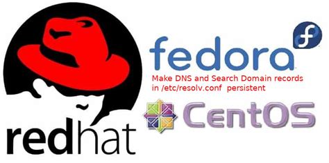How To Configure Static Dns And Search Domain For Redhat Centos And