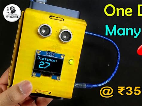 Distance Measurement Project Using Arduino And Ultrasonic 📏 Measure