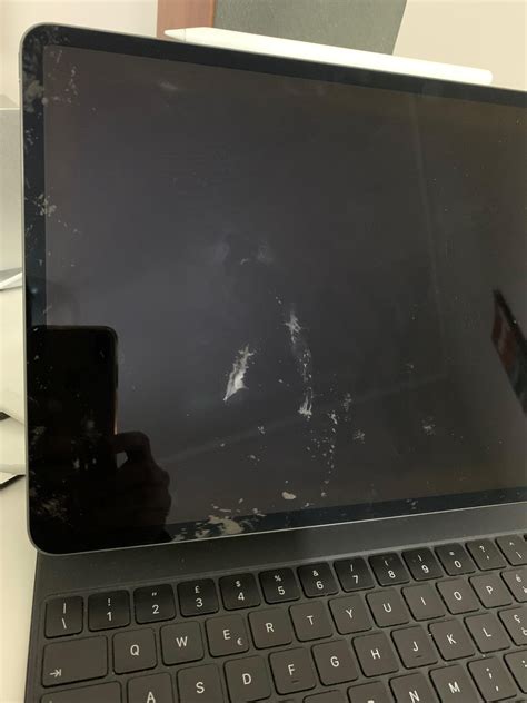 can you help me identify these marks on my ipad s pro 2018 screen i