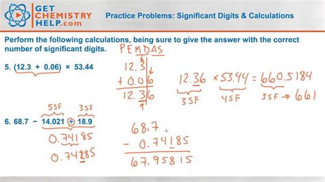 sig fig examples and answers
