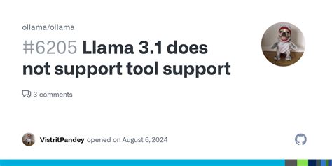 Llama 3 1 Does Not Support Tool Support Issue 6205 Ollama Ollama