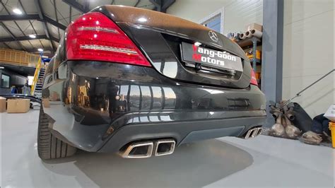 파워풀한 배기음 S550 S63스타일 가변배기 작업과 구조변경승인서류작업완료 Youtube