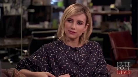 Emma Roberts On Sex Scenes With James Franco Youtube