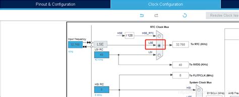 Stm32cubeide 低速时钟配置low Speed Clockles报错 Csdn博客