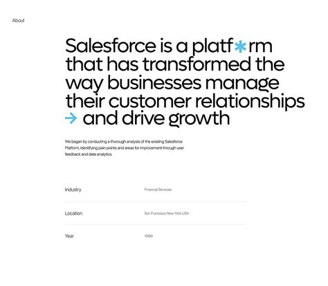 Salesforce Crm Saas Software Ux Ui Design Behance