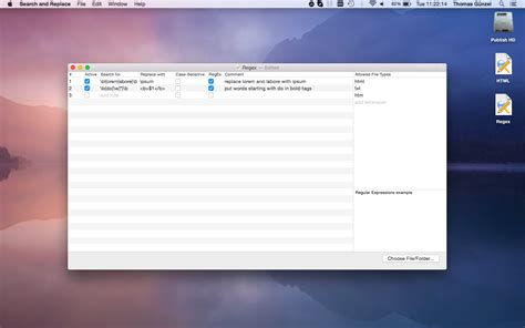 Search And Replace Thomasguenzel Com