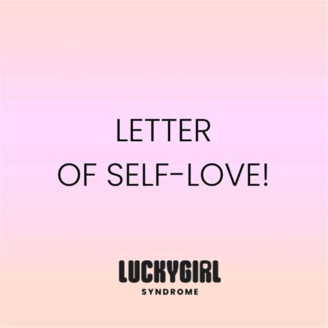 Luckygirlsyndrome Selflove Lucky Girl Syndrome Posted On The Topic Linkedin