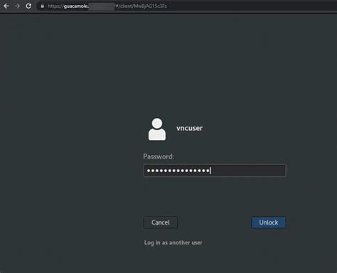 How To Use Apache Guacamole To Create A Vnc Connection