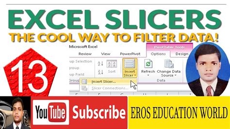 excel slicers the cool way to filter data excel mein data ko filter