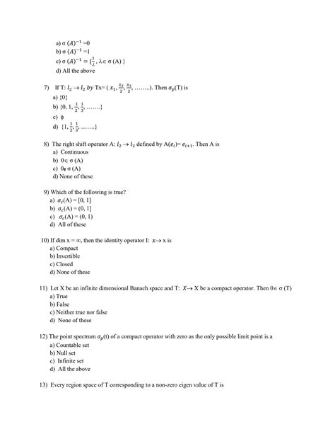 SOLUTION Calicut University Msc Maths Sem Advanced Functional