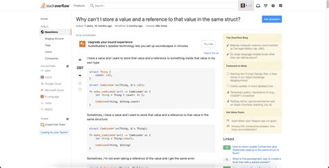 Testing Native Sponsored Banner Ads On Stack Overflow Updated August
