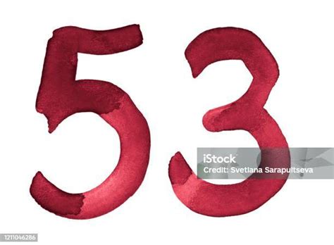 수채화 숫자 손으로 브러시로 그린 부르고뉴 빈티지 심볼 인사말 디자인 엽서 장식을위한 템플릿 0명에 대한 스톡 벡터 아트 및