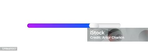 Colored Scroll Bar For User Interface Scrollbar Template Design For