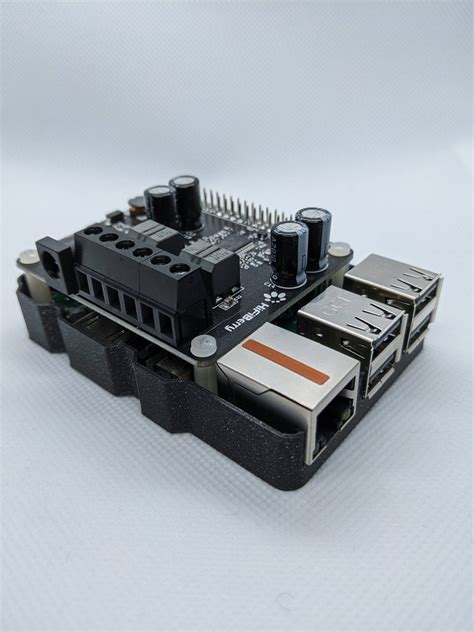 hifiberry amp2 case for raspberry pi 3 by rushey download free stl