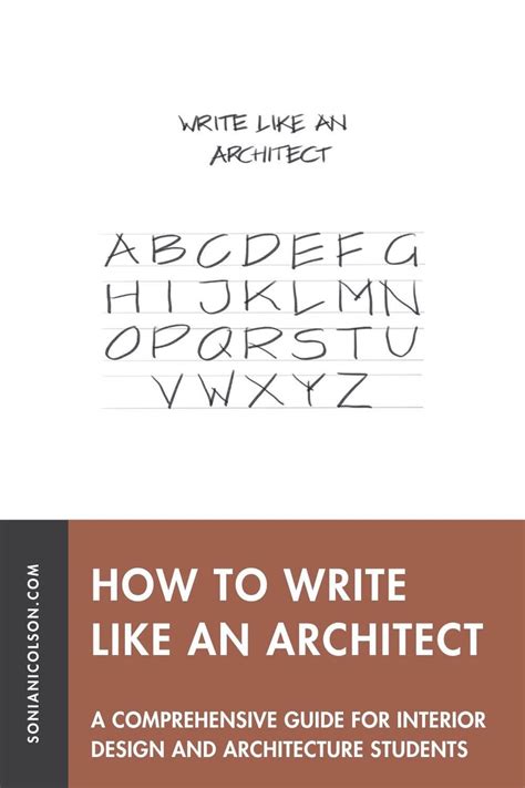 How To Write Like An Architect A Guide For Interior Design And Architecture Babes Sonia