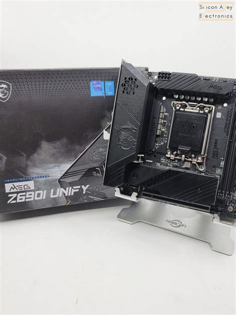 Msi Meg Z690i Unify Intel Lga 1700 Ddr5 Itx Motherboard Silicon Alley Electronics