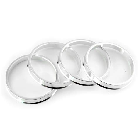 Vibration Reduction Wheel Rings 4pcs Aluminum Hub Centric Rings 66