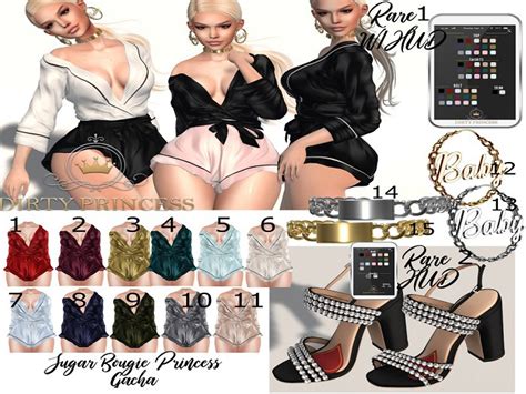 Second Life Marketplace Dirty Princess Sugar Bougie Princess Lara