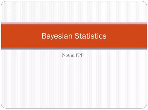 ppt bayesian statistics powerpoint presentation free download id