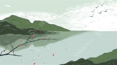 Green Landscape Aesthetic Beautiful Powerpoint Background For Free Download Slidesdocs