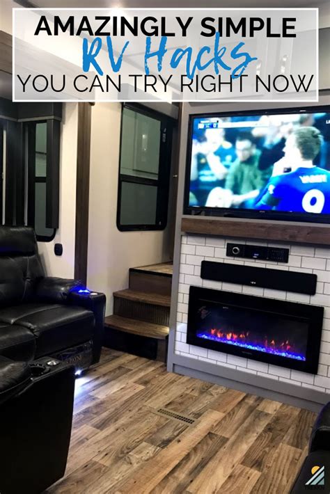 10 Simple RV Hacks For You To Improve Your Space Travel Trailer Organization Remodeled