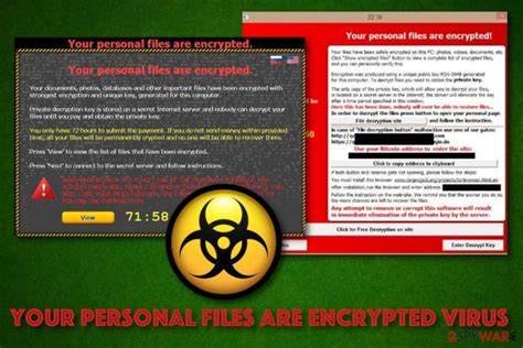 Remove Your Personal Files Are Encrypted Virus Removal Guide Updated Nov 2019