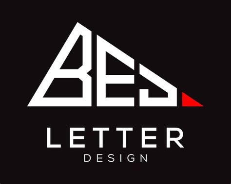 Premium Vector Triangle Shape Bej Letter Logo Design