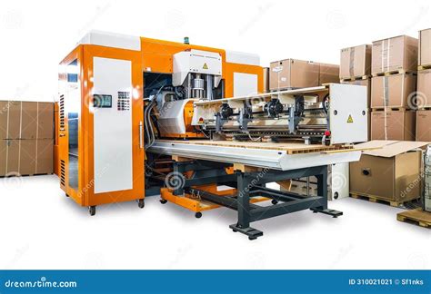 A High Tech Cnc Woodworking Station Showcases Its Robust And Intricate