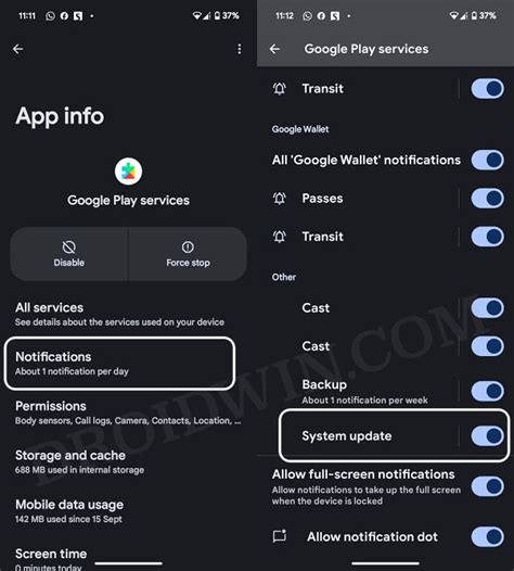 How To Disable System Update Notification On Android Droidwin