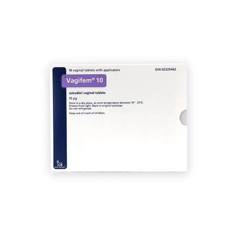 Buy Vagifem Vaginal Inserts E Surgery