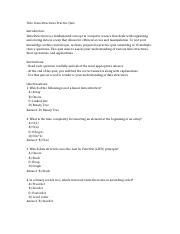 Master Data Structures Practice Quiz Solutions Course Hero