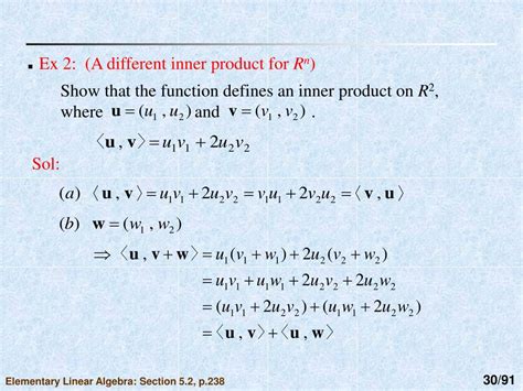 Ppt Chapter 5 Inner Product Spaces Powerpoint Presentation Free