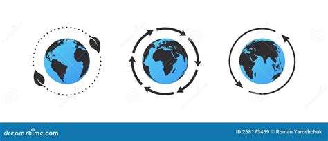 Icons Of Recycled Icons Denoting Made From Recycled Materials Packaging And Recycling Vector