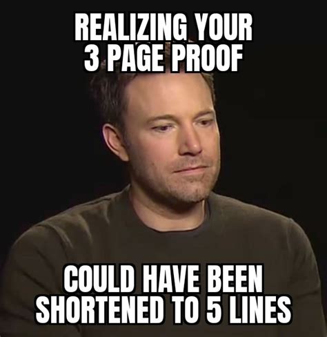 Math Memes Department Of Mathematics Simon Fraser University