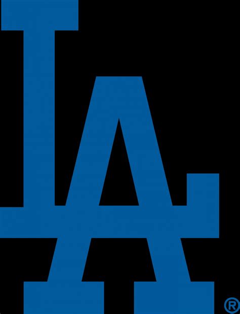 Los Angeles Dodgers Logo Vector At Collection Of Los Angeles Dodgers Logo