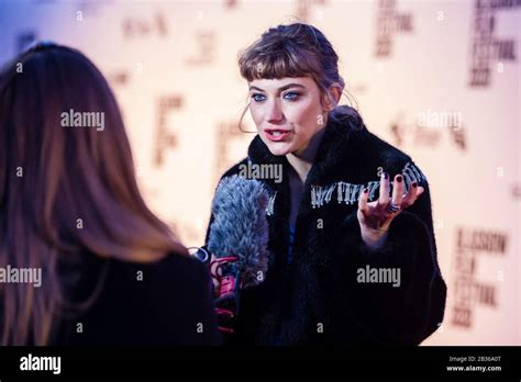 Imogen Poots Attends The Annual Glasgow Film Festival For The Scottish Premiere Of Vivarium At