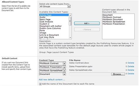 3 Ways To Customize SharePoint 2010 Document Sets