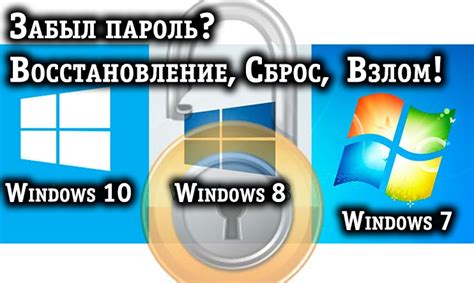 Взлом пароля Windows за 3 минуты если забыл пароль взлом сброс