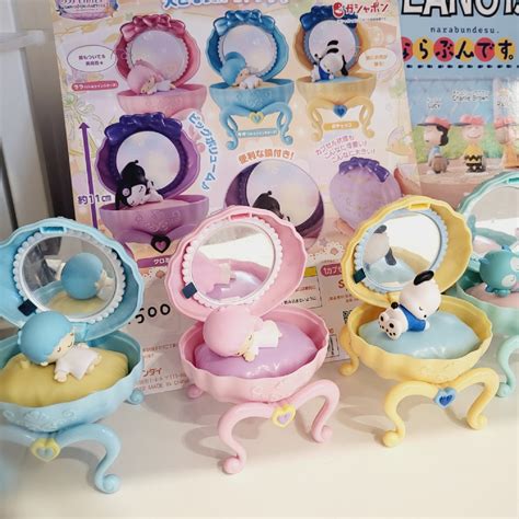 산리오 산리오 쉘드레서 3 쥬얼리 트레이 가챠 캡슐 콜리 Colley