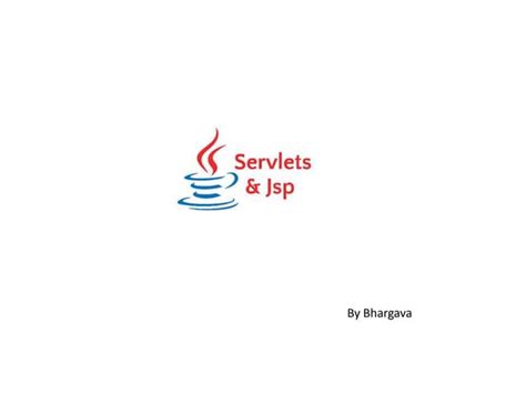 Servlets And Jsp Overview Pptx