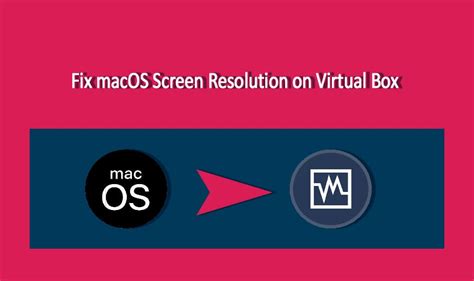 How To Fix MacOS Screen Resolution After OS Installation ITechScreen